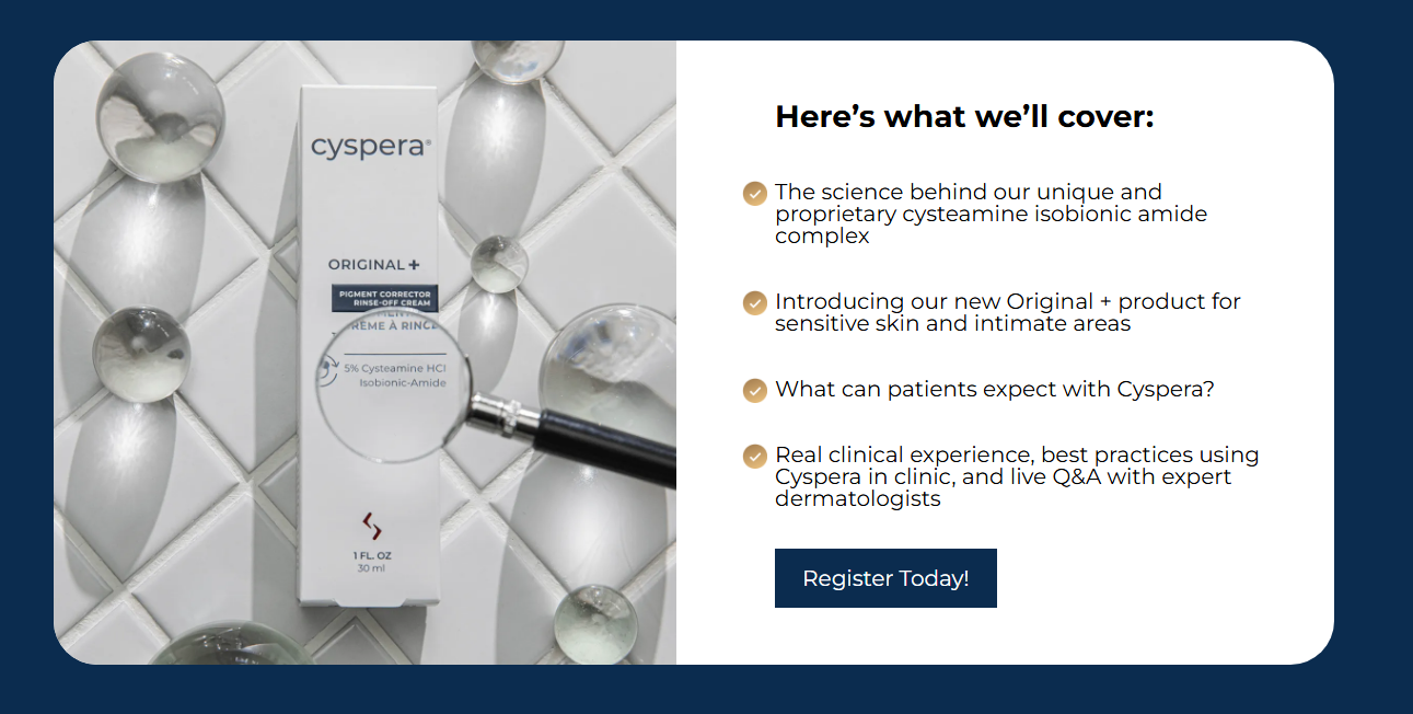 Discover the Power of Cysteamine Isobionic Amide Complex with Renowned ...